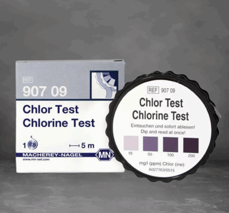 Chlorine test paper 0-200ppm - Cheeselinks Australia